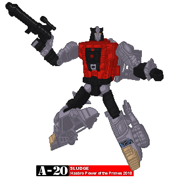 77 Sludge – Transformers Retro Pixel Art