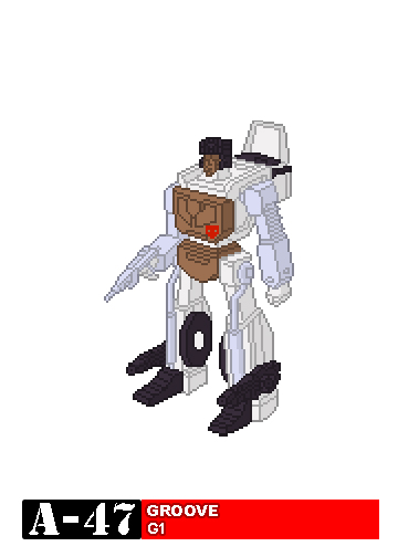 141 Groove – Transformers Retro Pixel Art