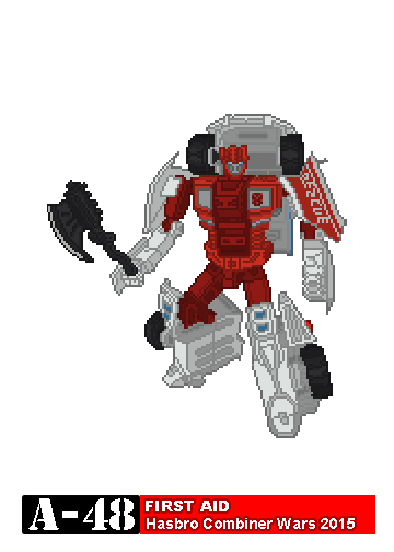 142 First Aid – Transformers Retro Pixel Art
