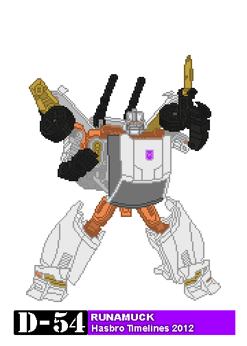156 Runamuck – Transformers Retro Pixel Art
