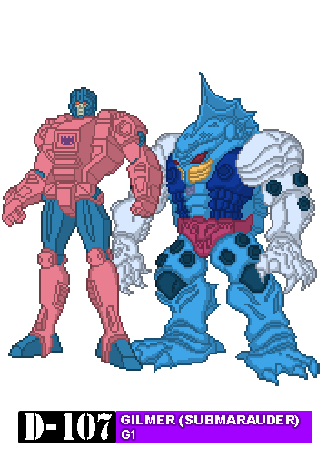 252 Gilmer – Transformers Pixel Art & GANIRON BEAT'EM UP