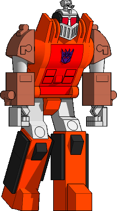 D31.1 Salvo – Standing – Transformers Pixel Art & GANIRON BEAT'EM UP